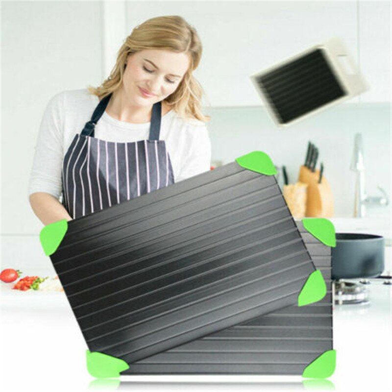 Aluminium Fast Defrosting Tray Thaw Frozen Food Me... – Grandado