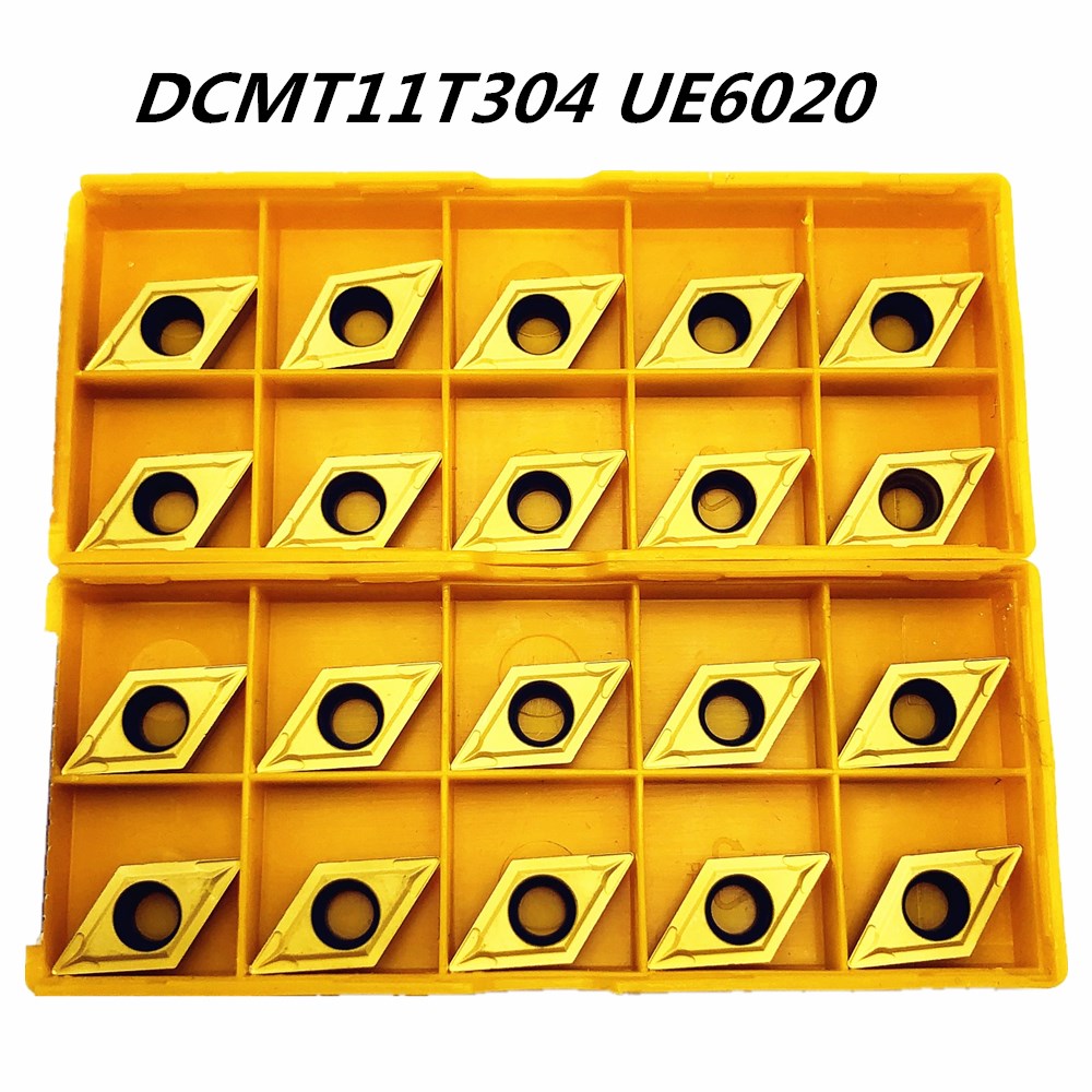 20Pcs Carbide tool DCMT11T304 UE6020 draaigereedsc... – Vicedeal