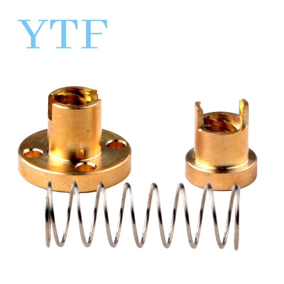 T8 Lead Screw Anti Backlash Spring Nut Loaded Elim... – Grandado