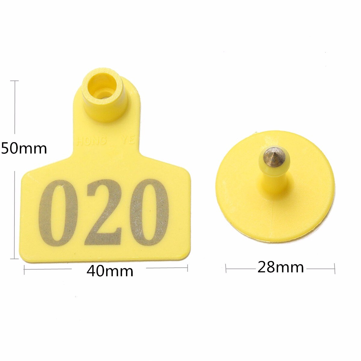 100 Pcs Schapen Geit Varken Dier Oor Tags Labels I... – Grandado