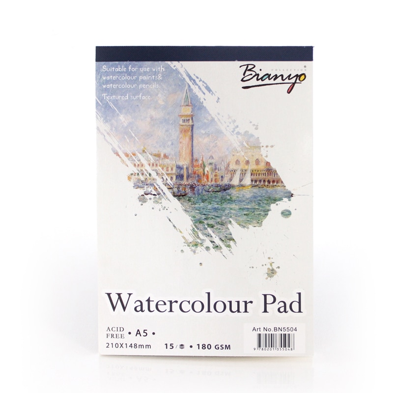 A5/A4 Watercolor Book Water Color Paper Sketch Not... – Grandado