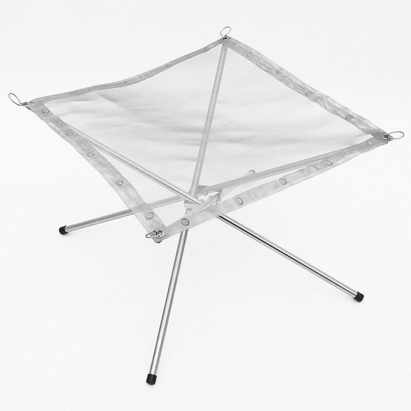 Outdoor Fire Pit Folding Campfire Stand Portable O... – Grandado
