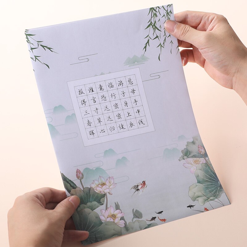 100Sheets A4 Hard Pen Calligraphy Practice Writing... – Vicedeal