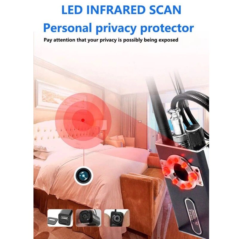 K88 Anti Spy Detector Full Range Scan Wireless Spy... – Grandado