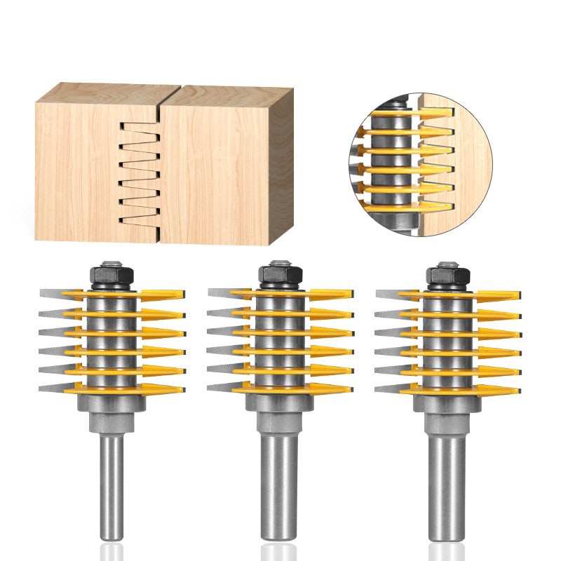 1pc 8mm 12mm 12.7mm shank Brand 2 Teeth Adjustable... – Grandado