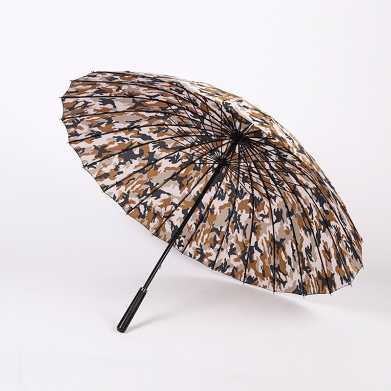 24K Camouflage Business Long Handle Umbrella Men's... – Grandado