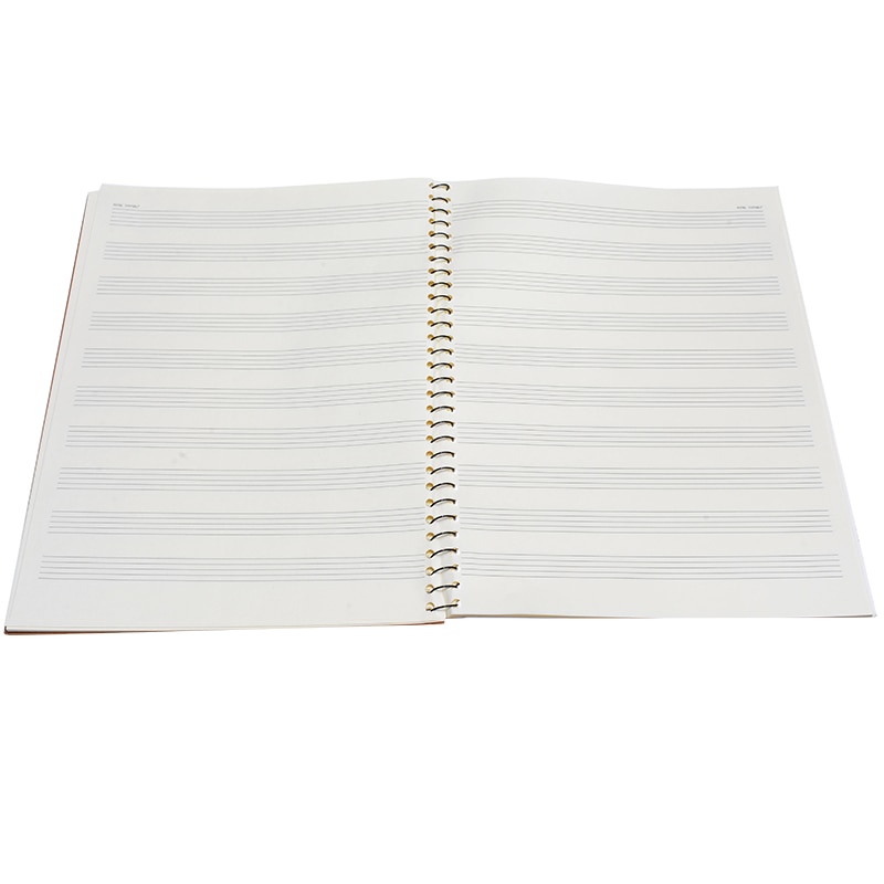 100 Pages 50 Sheet 4A Five Line Spectrum Staves Ex... – Vicedeal