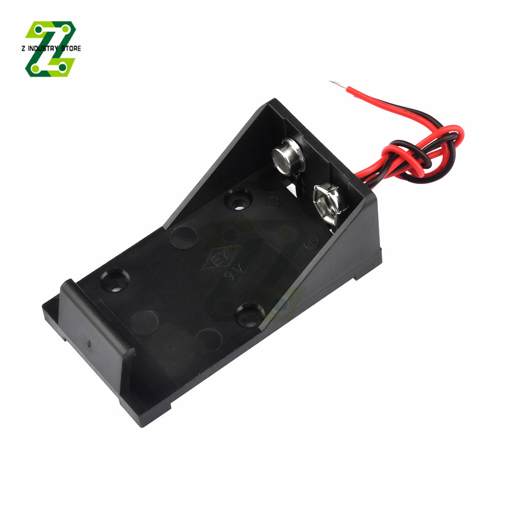 DIY 9V Battery Clip Holder 9V Battery Case Box Wit... – Grandado