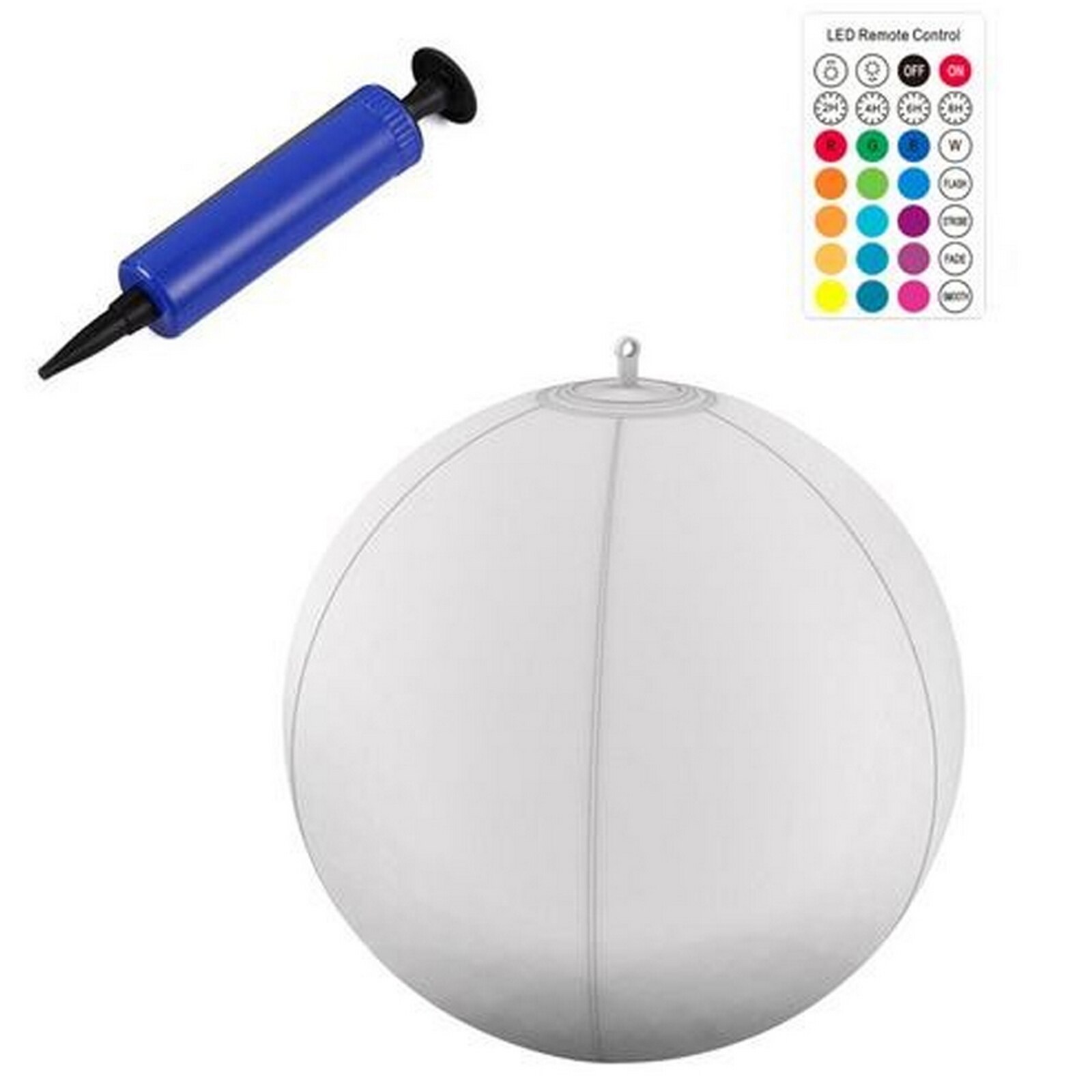 LED Solar Luminous Atmosphere Spheres RGB Night Li... – Grandado