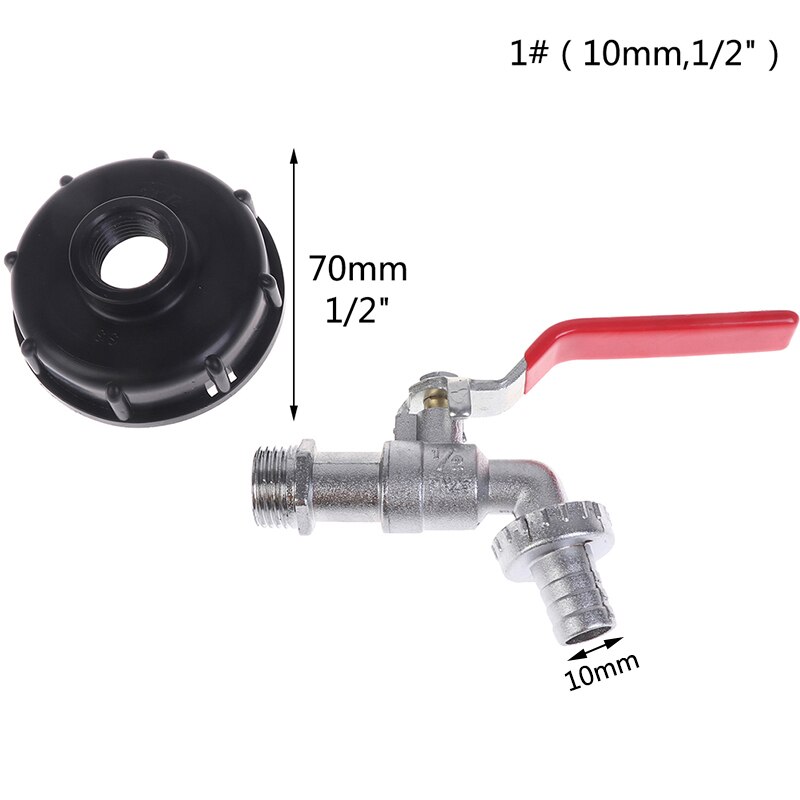 1PC IBC Tank Tap Adapter 1/2" 3/4'' Coarse Thread ... – Vicedeal