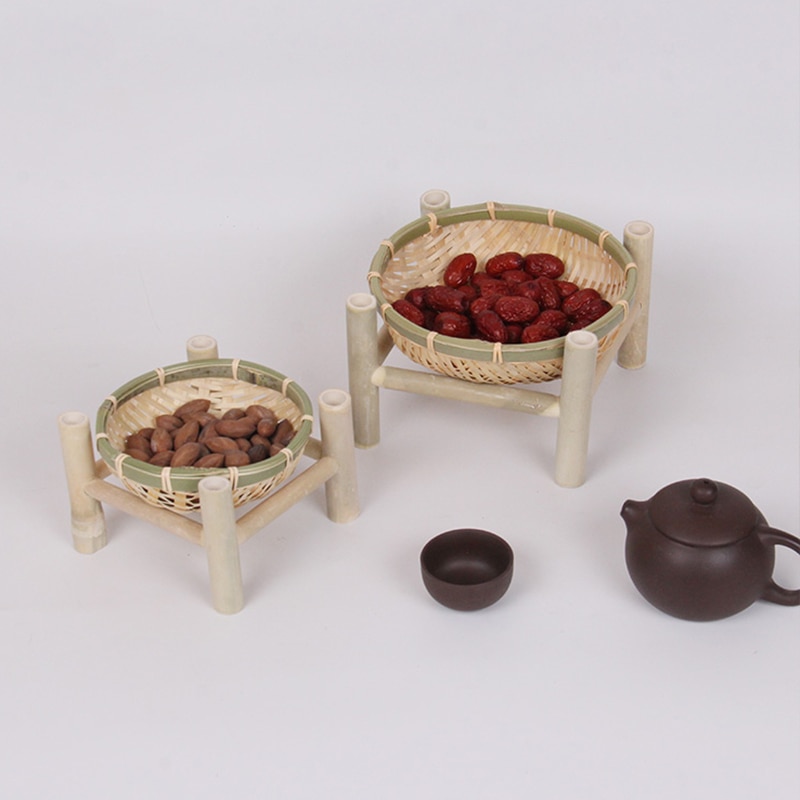Handmade Natural Style Mini Bamboo Snack Basket Fo... – Grandado