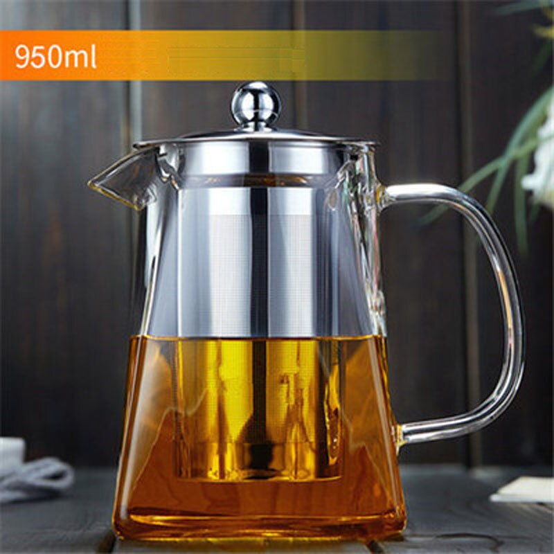 350/550/750/950ML Borosilicate Glass Teapot Heat R... – Grandado