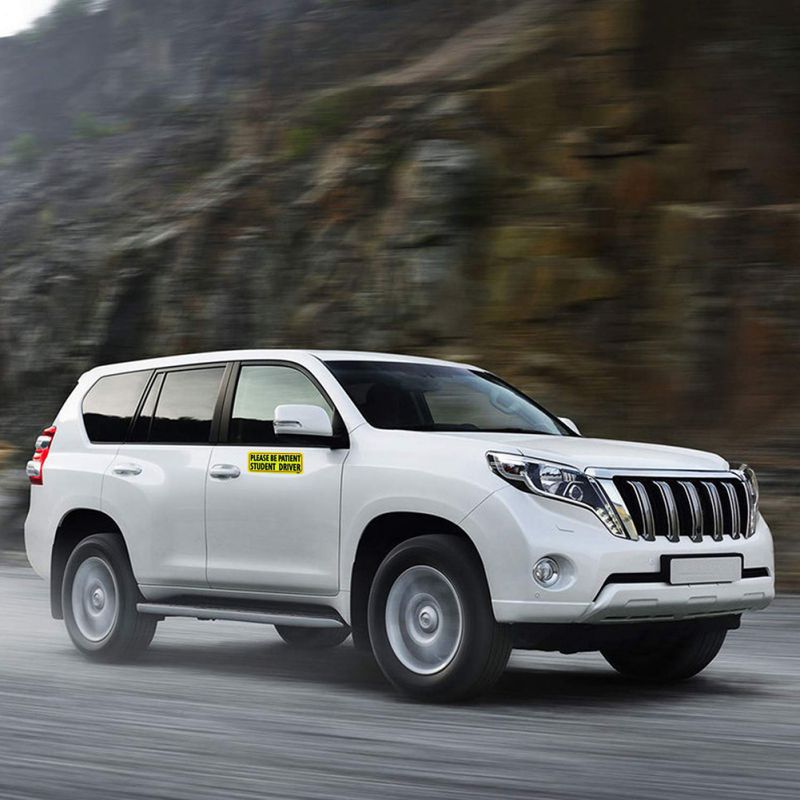 Please Be Patient Student Driver Magnet Safety Sig... – Grandado