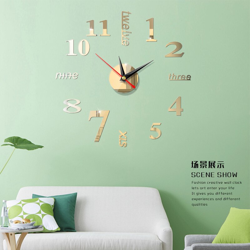3d Wall Clock Vintage Luminous Hidden Safe Clock U... – Vicedeal