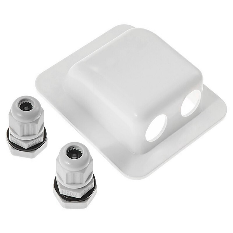 ABS Solar Weatherproof ABS Solar Double Cable Entr... – Grandado