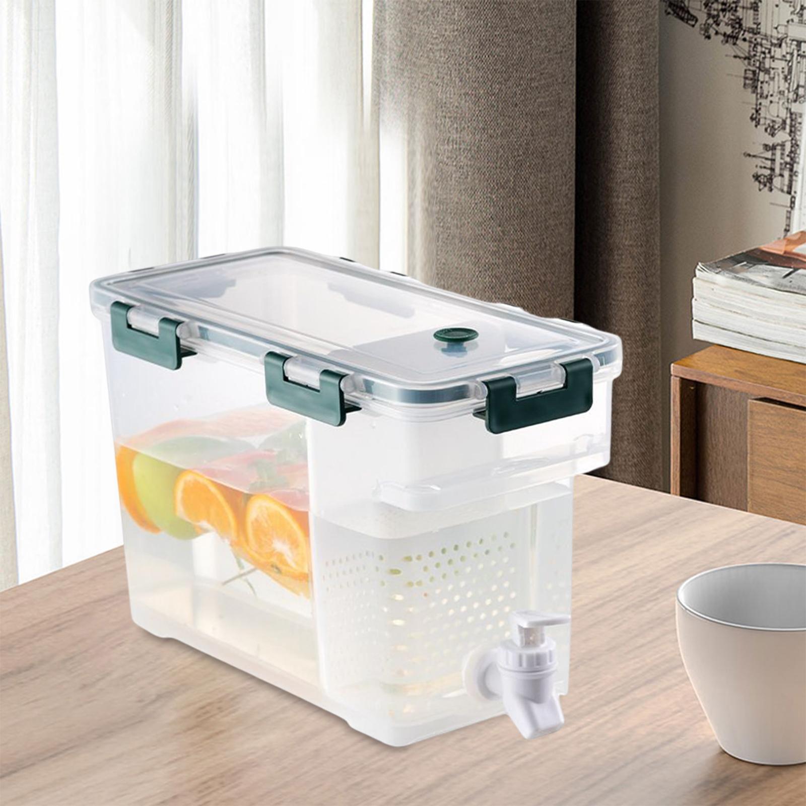 Portable Water Container with Tap Leak Free Cold W... – Grandado