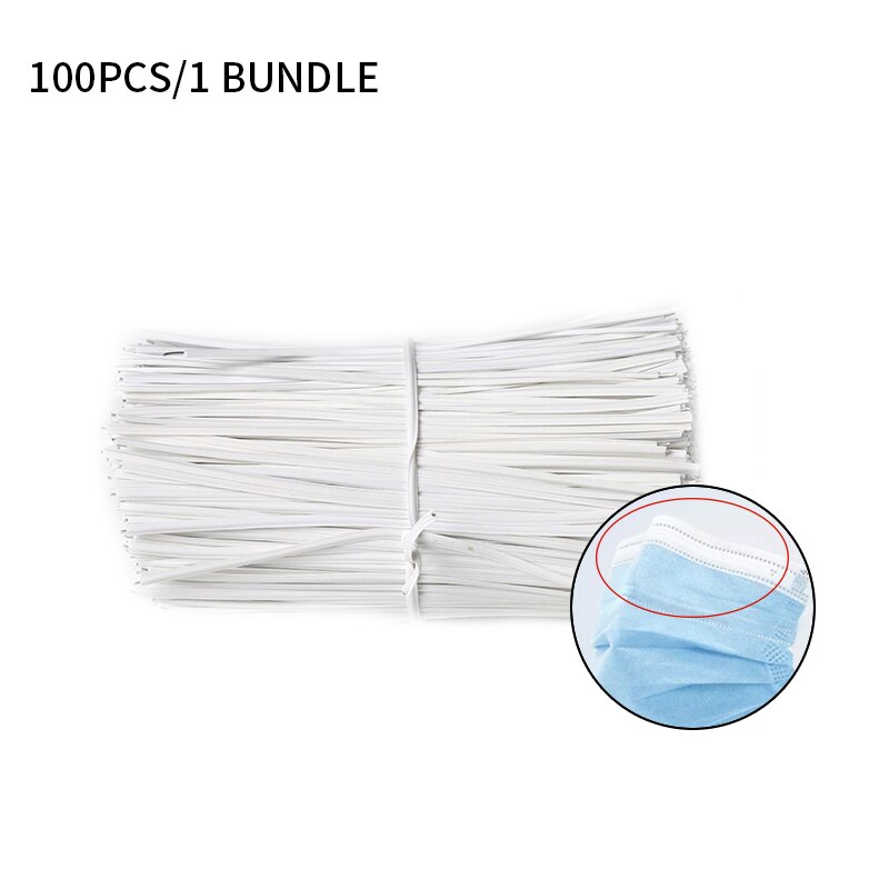 100pcs 0.3x10cm Plastic Nose Wire Bar For DIY MASK... – Vicedeal