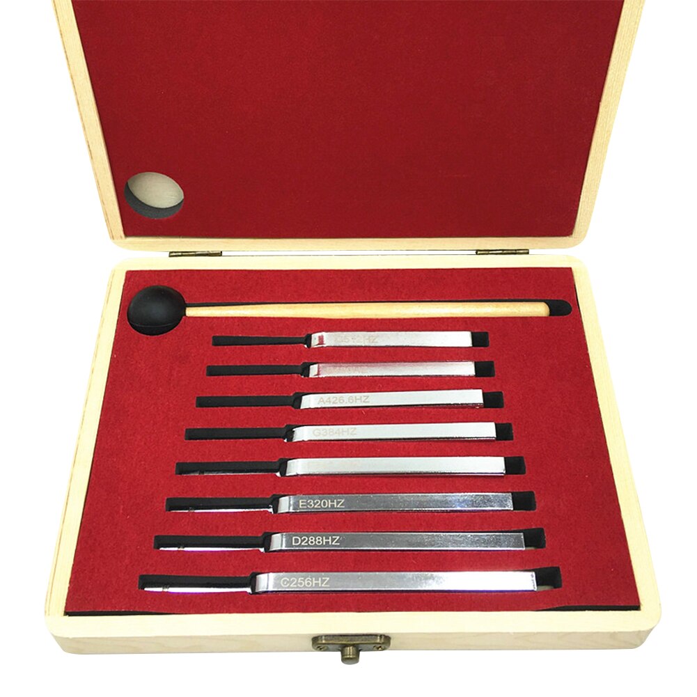 8pcs 256-512HZ Wooden Box Hearing Testing Portable... – Vicedeal