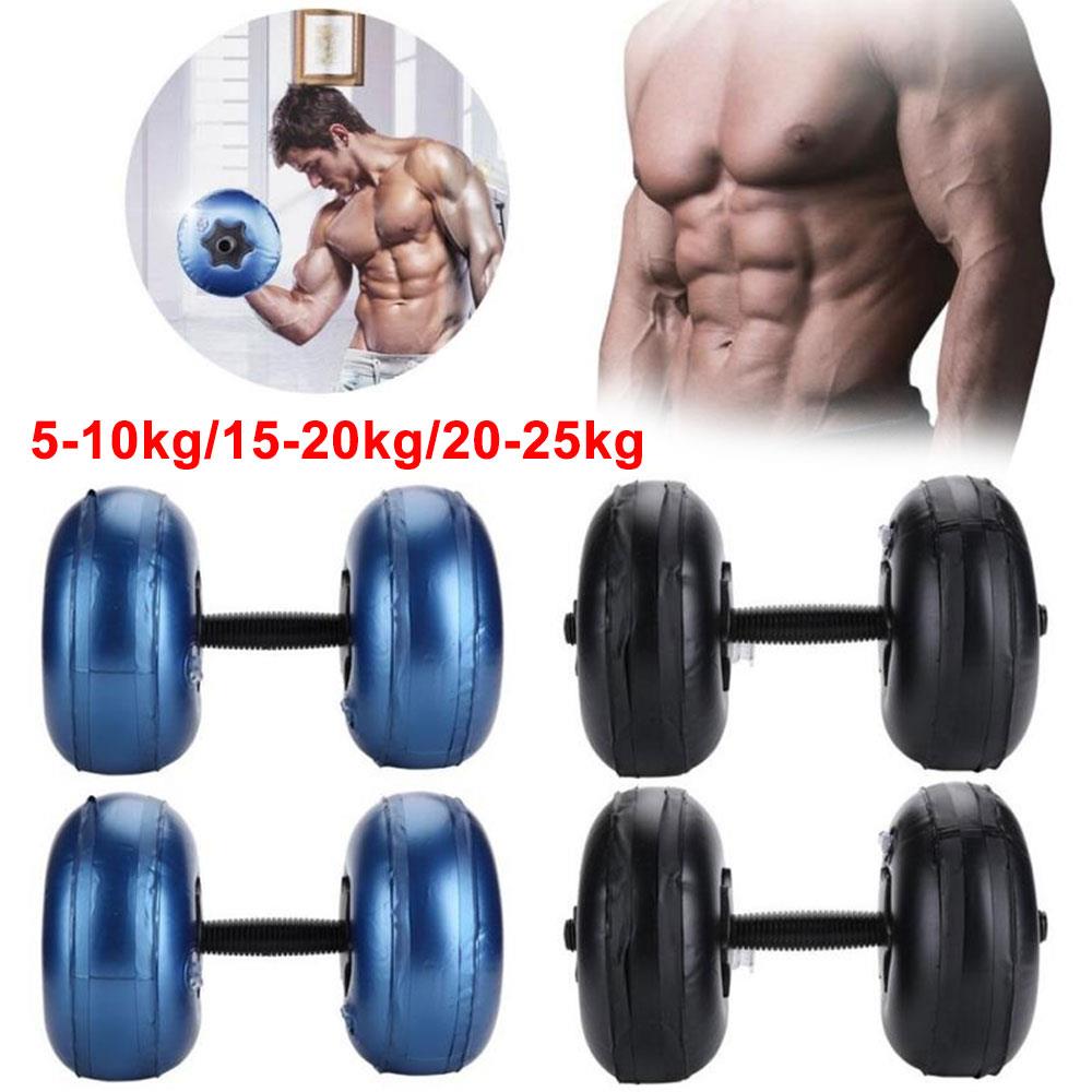 Inflatable Dumbbell Solid Schoolgirl Cast Iron Bod... – Grandado