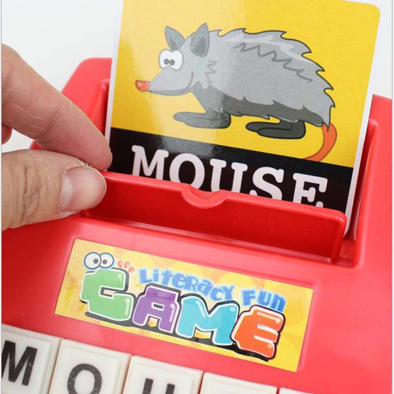 English word learning machine educational toy card... – Vicedeal