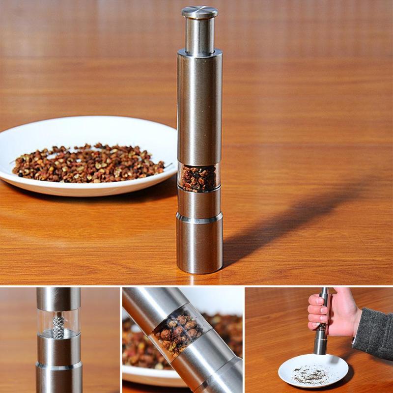 2 in 1 Hand pepper mill with black pepper grinder ... – Vicedeal
