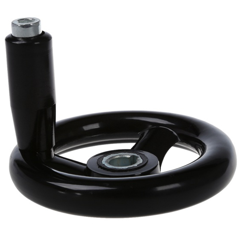 Bakelite Round Rim Hand Wheel 22x250mm Three Rib R... – Grandado