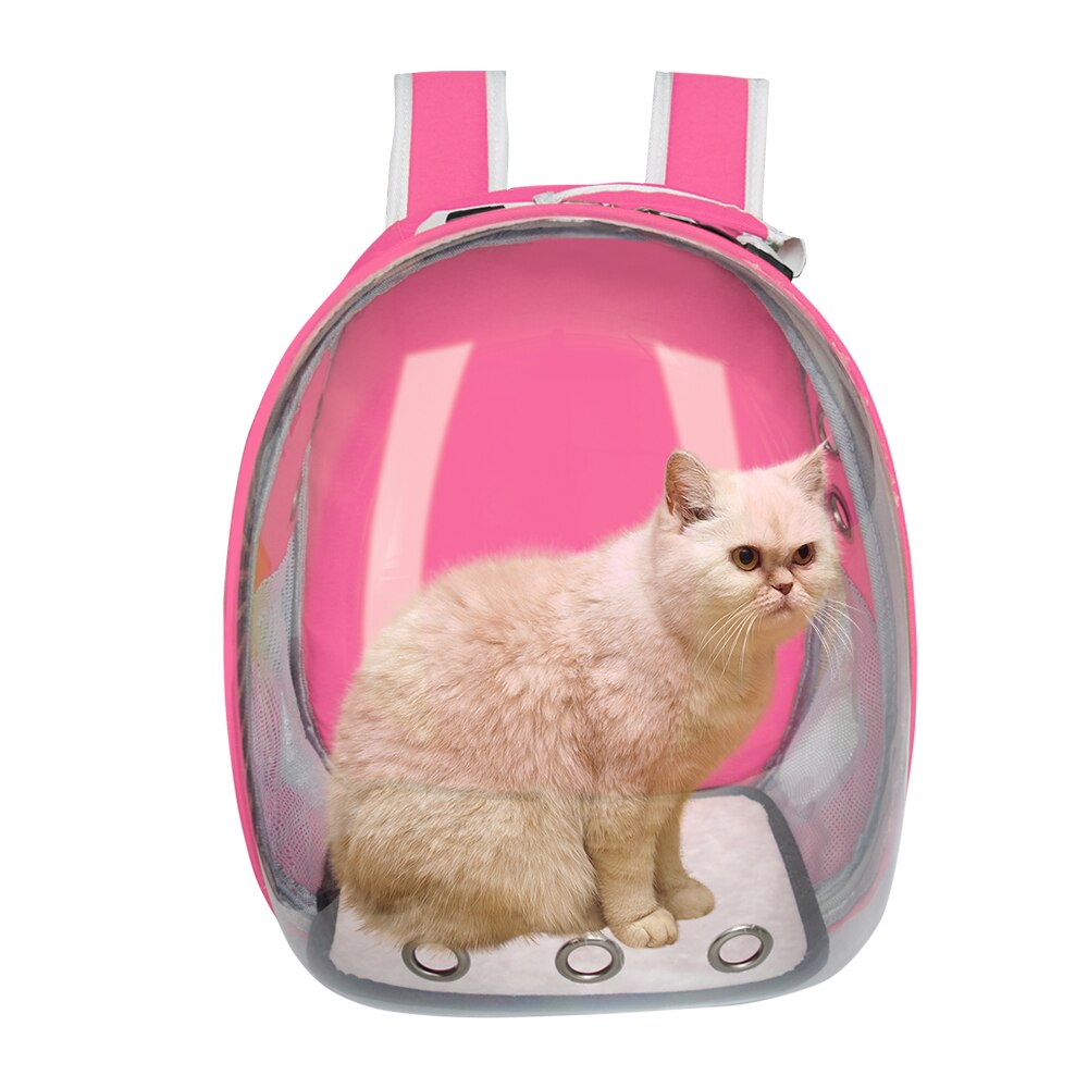 Cat Carrier Bag Breathable Transparent Puppy Cat B... – Grandado