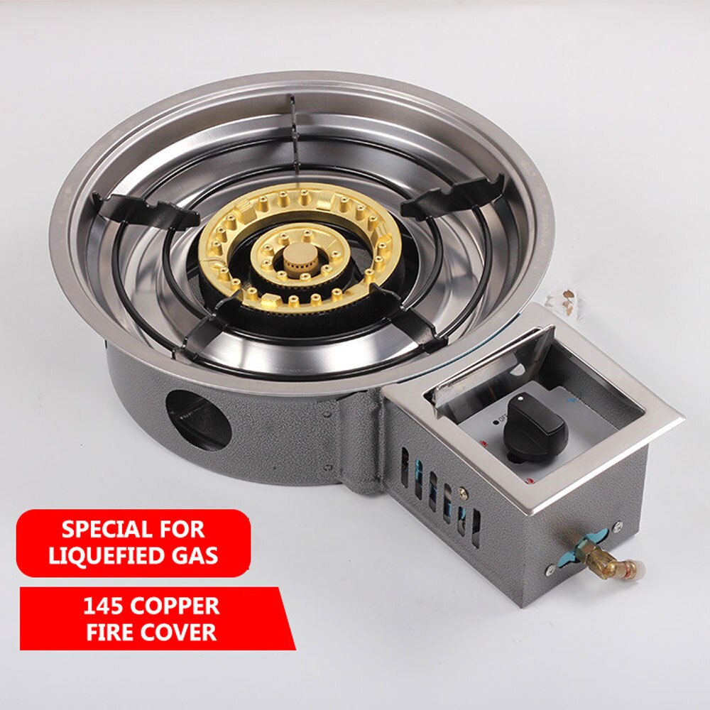 Commercial Gas Stove Fire Boiler Soup Gas Cooktop ... – Vicedeal