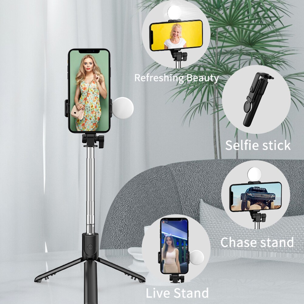 Foldable Selfie Stick Mini Tripod Adjustable Phone... – Vicedeal