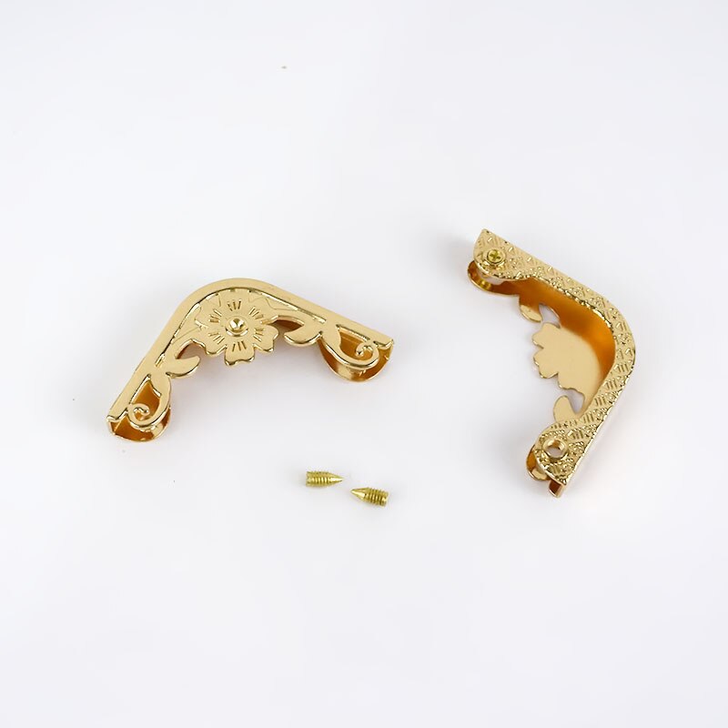 Meetee 4/10pcs 35X46mm Bag Corner Protector Metal ... – Grandado