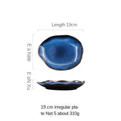 Nordisk keramisk mad tallerken tallerken husholdni... – Grandado