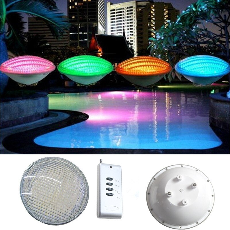 Led swimming pool light Par56 54W AC/DC 12v IP65 w... – Vicedeal