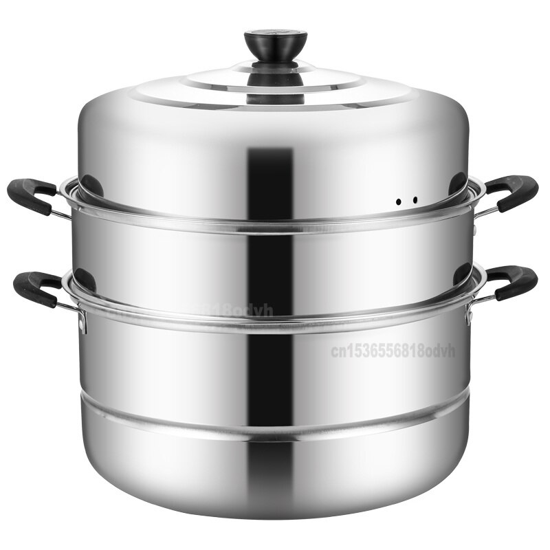 3 Layer Roestvrij Staal Dikker Stoomboot Pot Stoom... – Grandado