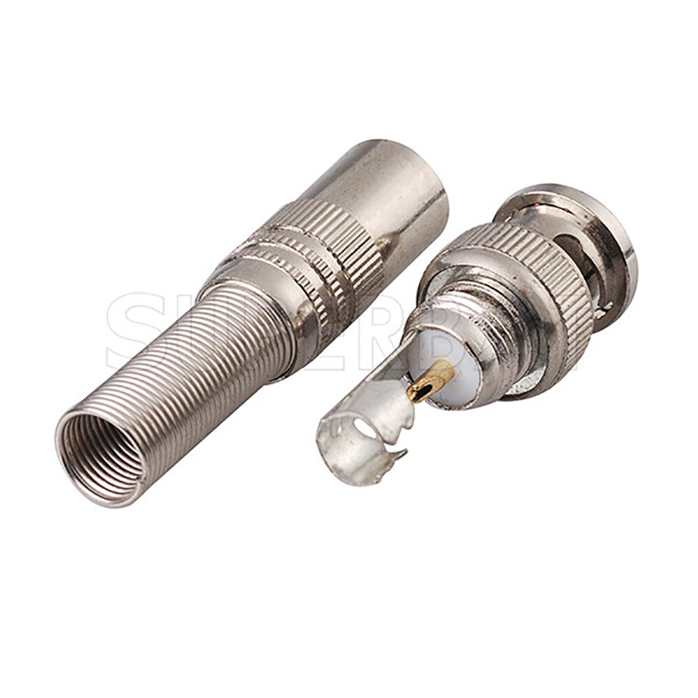 Superbat 10 stücke 50 Ohm BNC Male Crimp Koaxial S... – Vicedeal