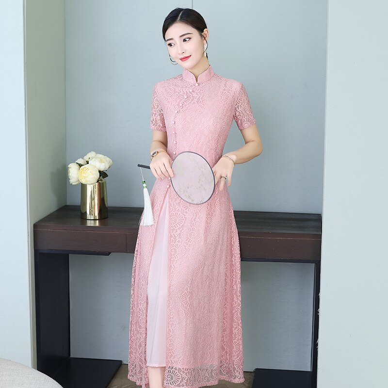 2022 News Summer Aodai Vietnam Qipao Dress for Wom... – Vicedeal