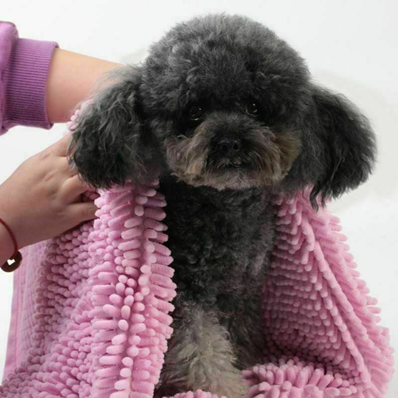 Pet Dog Cat Grooming Drying Towel Absorbent Bath S... – Vicedeal