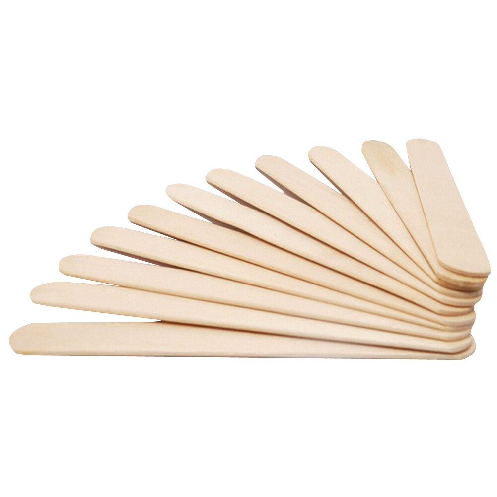 100Pcs/Set Popsicle Sticks Natural Wooden Pop Pops... – Grandado