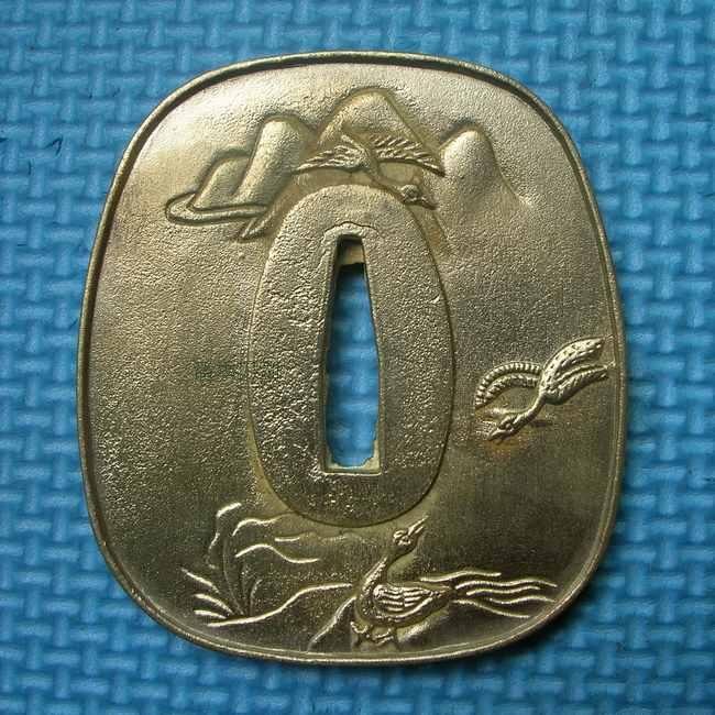Copper Tsuba Japanese Brass Tsuba Guard Fitting Fo... – Grandado