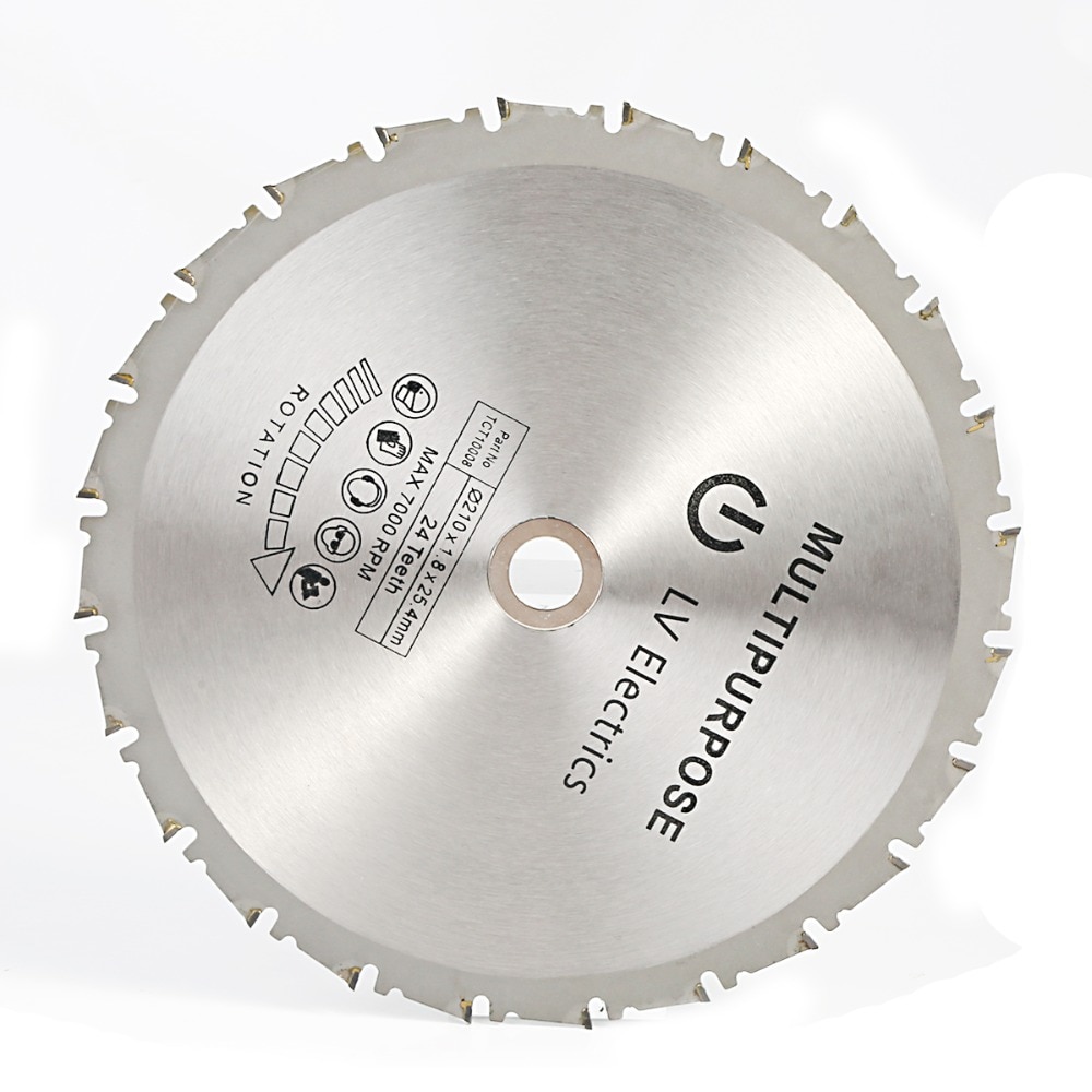 210mm Circular Saw Blade Disc For Rage Rage 25.4mm... – Vicedeal