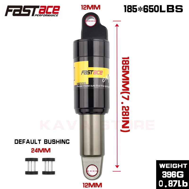 Fastace MTB Hydraulic Spring Shock Absorber 125 15... – Vicedeal
