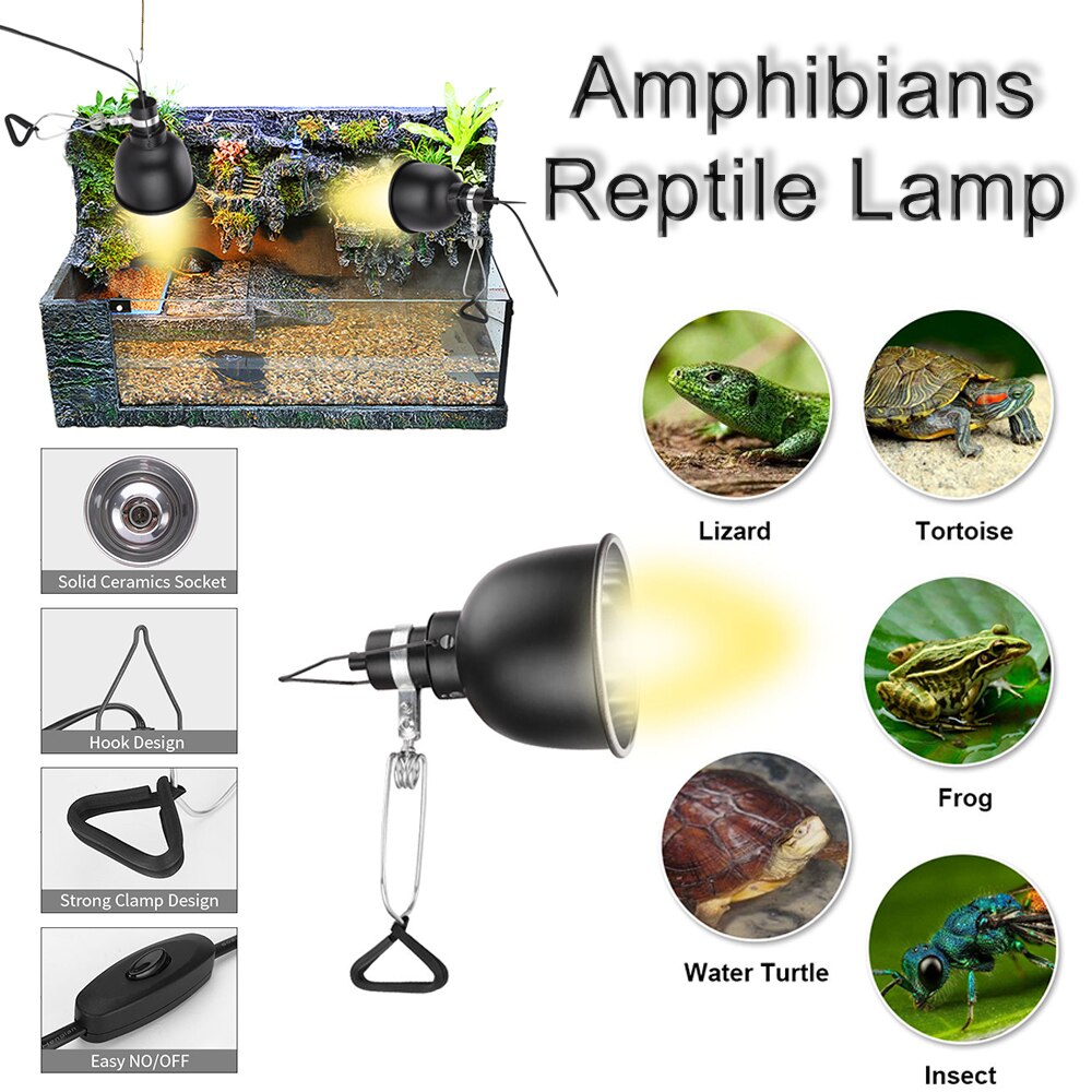 25/50/75W Reptile Lamp Pet Heat Lamp Bulb Turtle B... – Vicedeal
