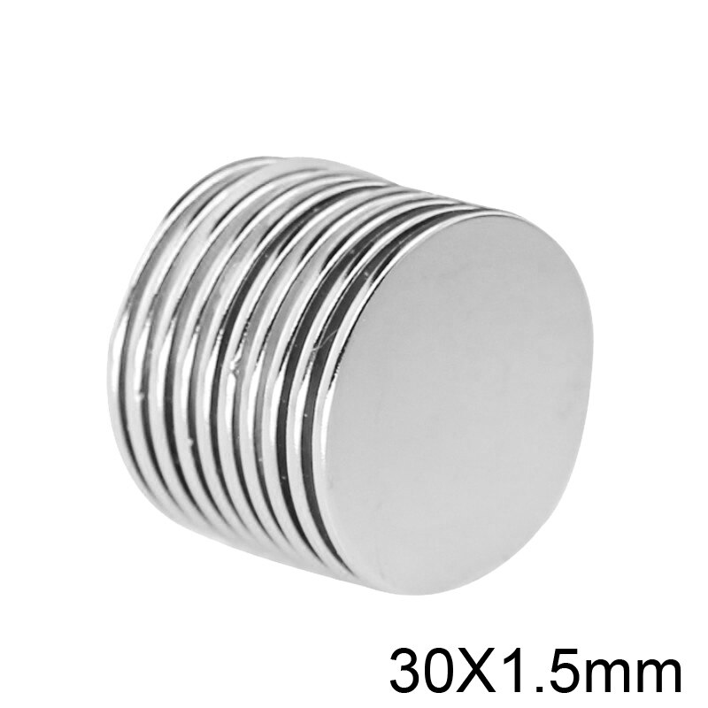 2~50pcs 30x1.5 mm Powerful Magnets 30mmx1.5mm Perm... – Grandado