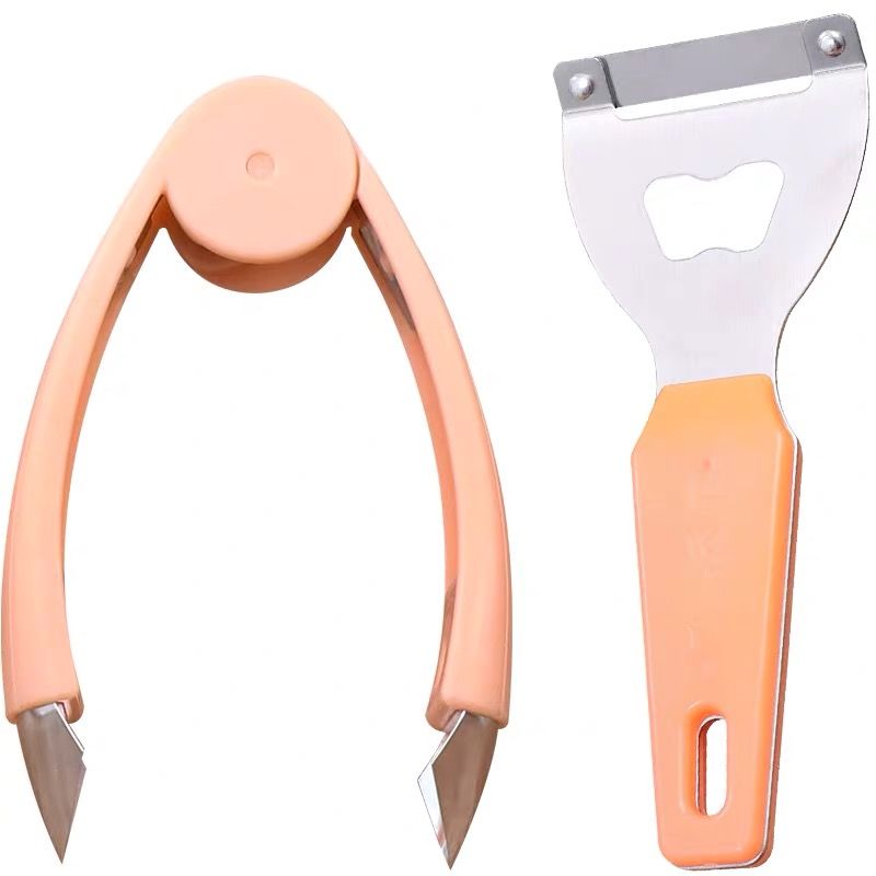 Pineapple Knife Hair Picker Clip Strawberry Artifa... – Grandado