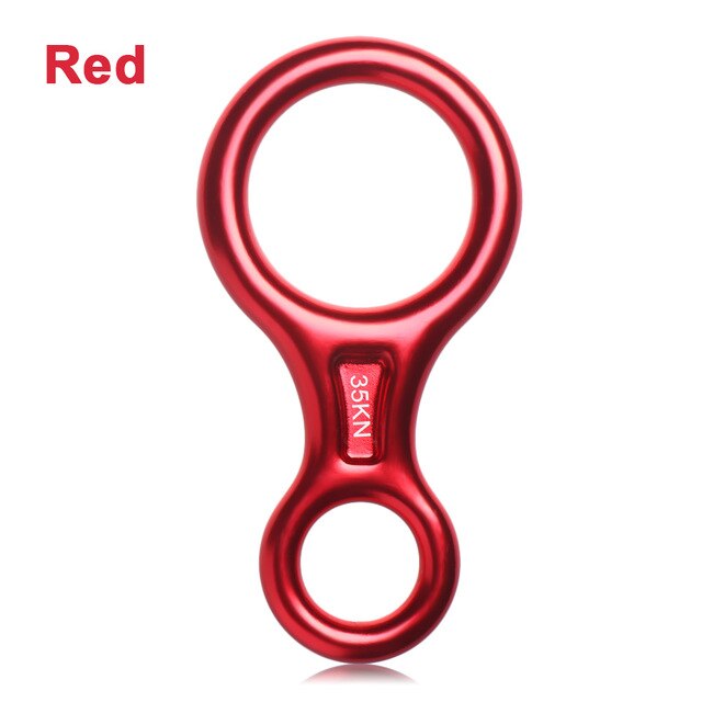 35KN 8 Ring Descender Escape Rope Descent Device R... – Grandado