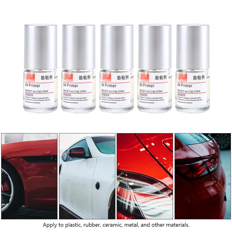5 Bottles Adhesion Promoter Automotive 10ML Adhesi... – Grandado