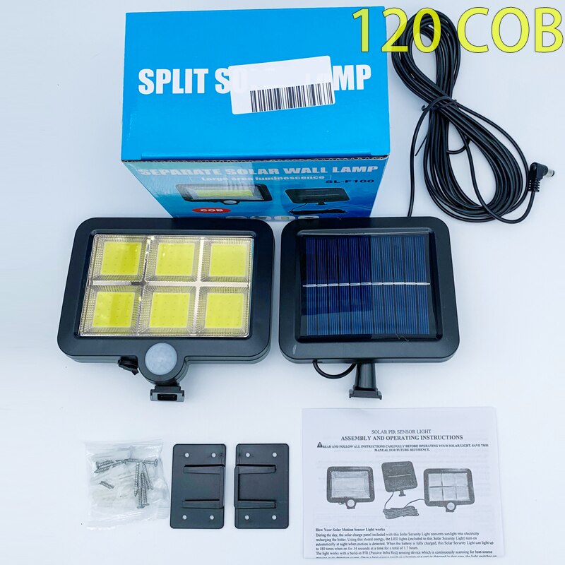 100 led-aurinkokennovaloa ulkokäyttöön, liiketunni... – Vicedeal