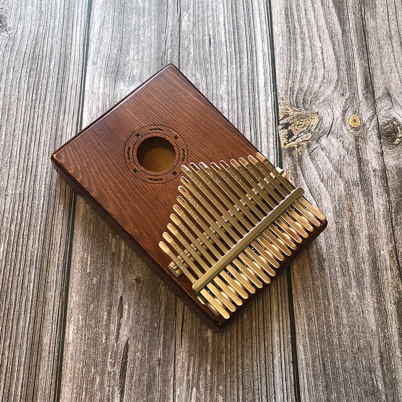 17 Keys Kalimba Mbira Sanza Likembe Thumb Piano Ro... – Grandado