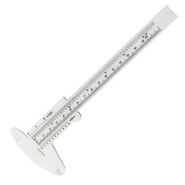 1pcs 0-150mm double rule scale plastic Vernier cal... – Vicedeal
