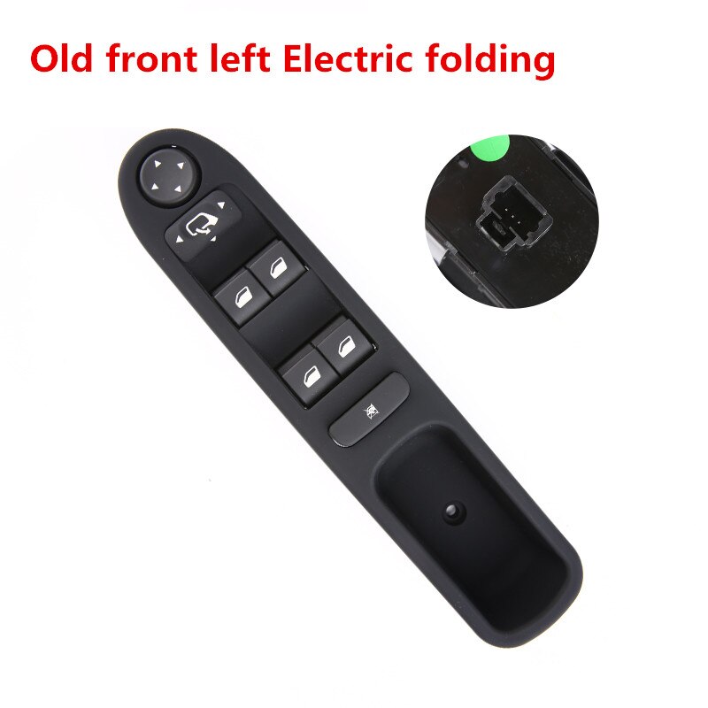 Window control switch for Peugeot 307 Rear view Mi... – Vicedeal