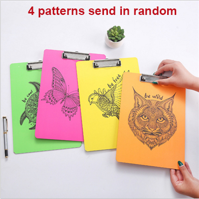 A4 Cartoon Serie Klembord Bestandsmap Stationaire ... – Grandado